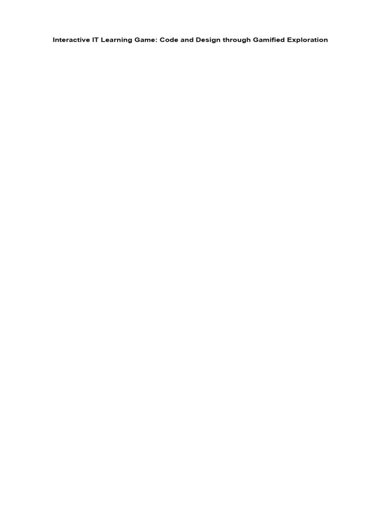 Interactive-IT-Learning-Game | PDF