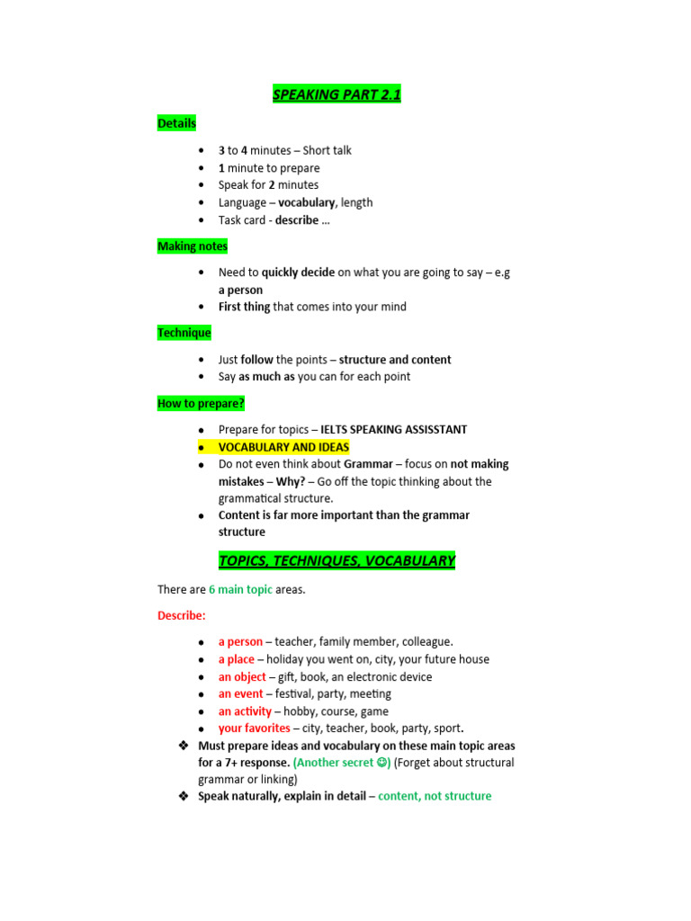 Cefr Speaking | PDF | Grammatical Tense | Syntax