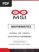 Mathematics P2 Grade 12 Second Push 2025 Eng | PDF | Circle ...