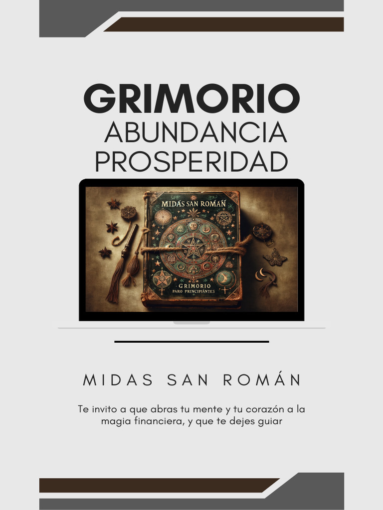 El Grimorio de La Abundancia y Prosperidad de Midas San Román | PDF ...