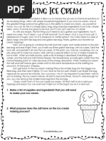 How To Make Ice Cream | PDF | Teaspoon | Ice Cream