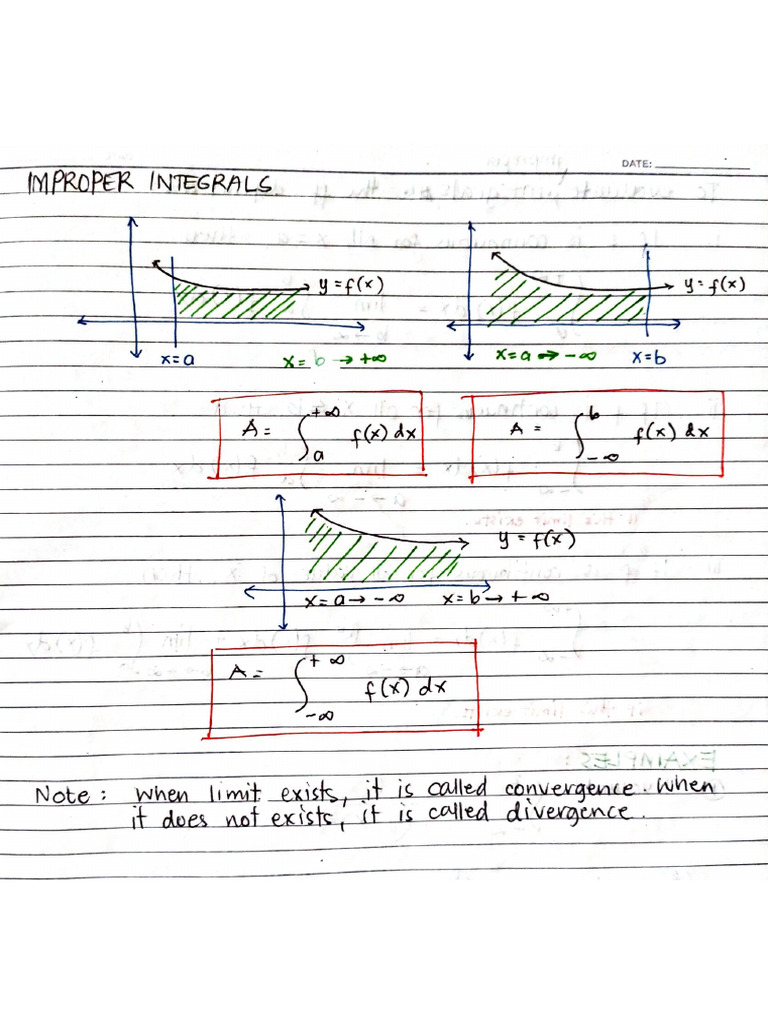 Improper Integrals | PDF