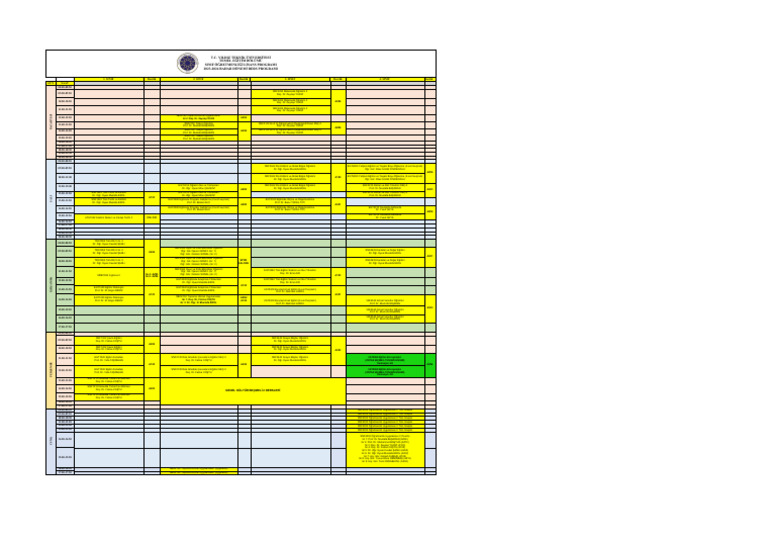 Guncell2023 24 Bahar Lisans Ders Programi | PDF