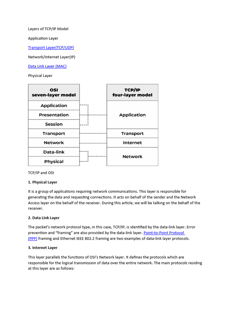 Practical No. 12 TCP-IP Model | PDF | Internet Protocols | Internet Protocol Suite
