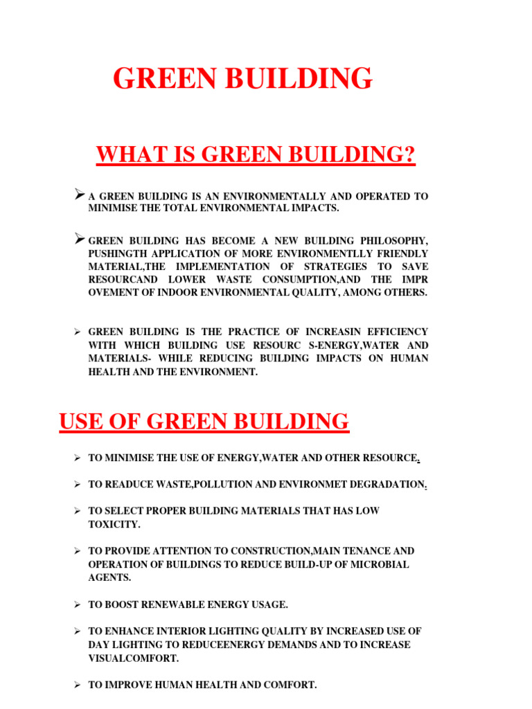 Green Building & Smart City | PDF | Green Building | Infrastructure