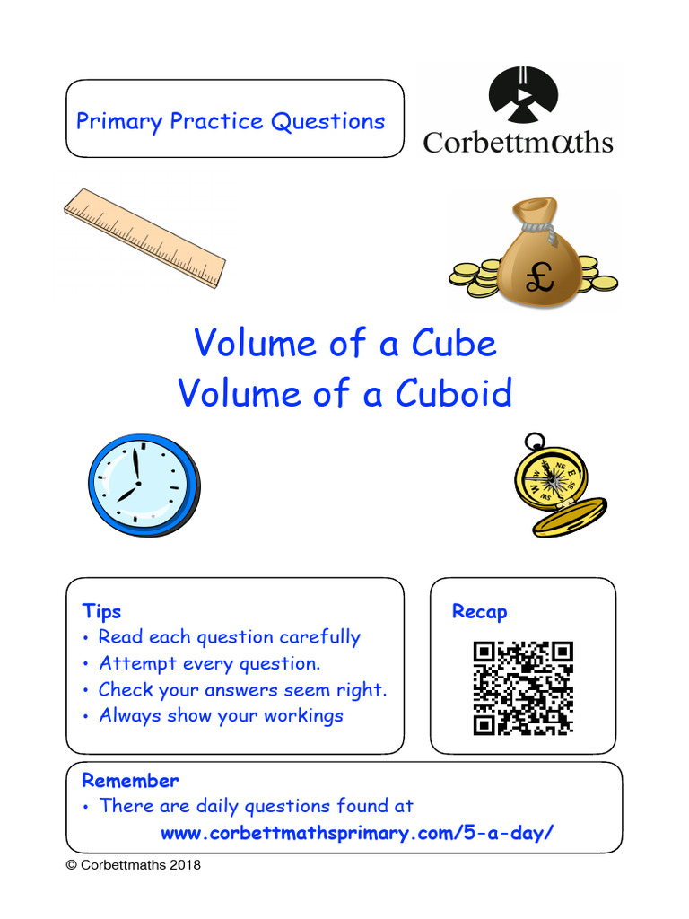 Volume of A Cuboid PDF | PDF