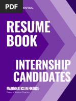 Quant Roadmap | PDF | Applied Mathematics