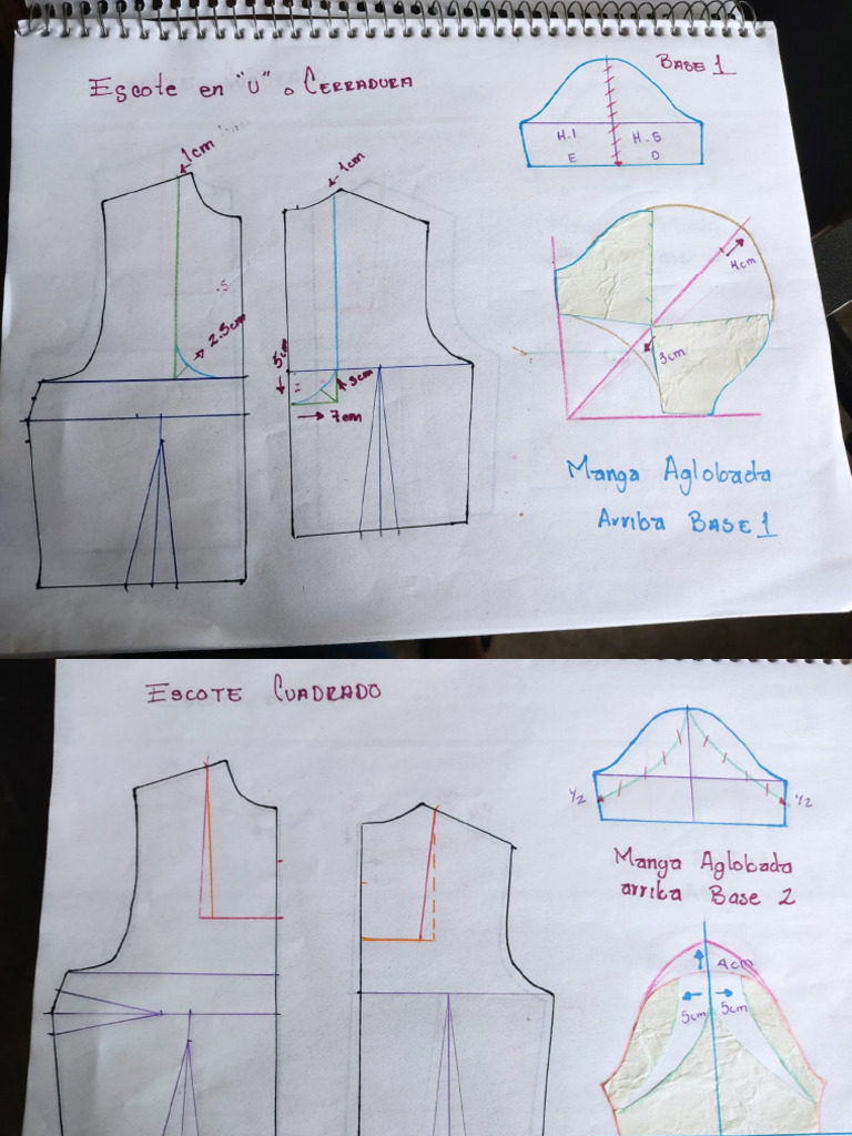 Trazos de corte y confección | PDF