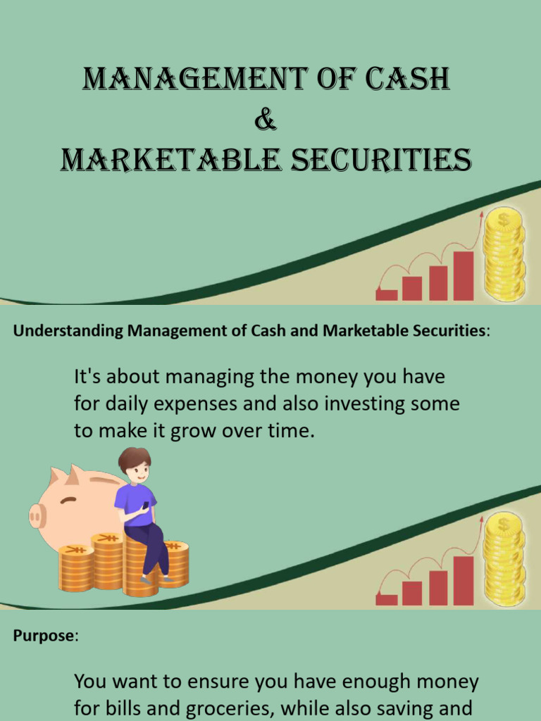 Management of Cash & Marketable Securities | PDF