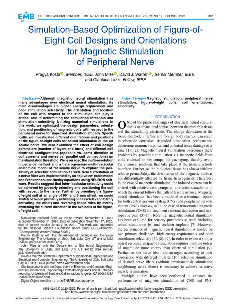 Simulation-Based Optimization of Figure-of-Eight Coil Designs and ...