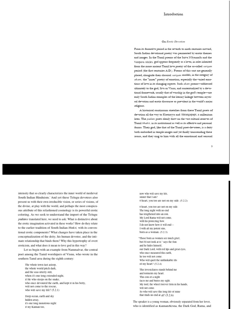 Erotic Devotion | PDF | Bhakti | Love