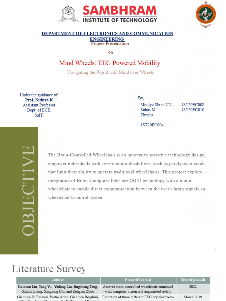 Project Presentation Anveshana | PDF | Electroencephalography | Machine ...