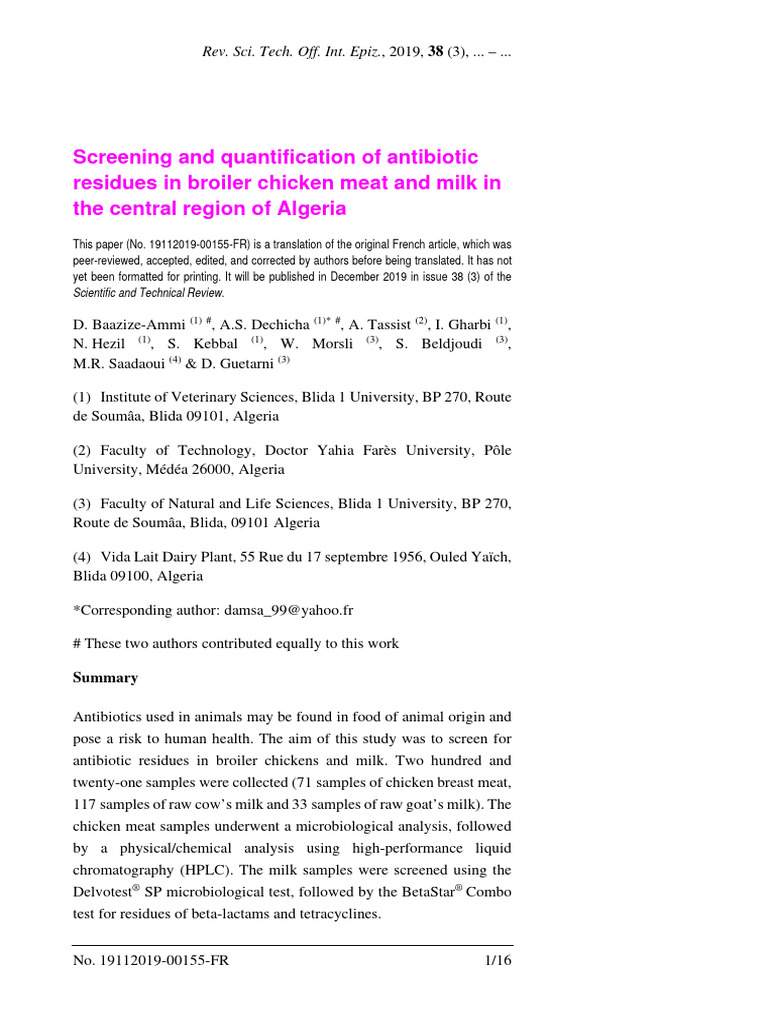 Sreening and Qualification of Antibiotics | PDF | Penicillin ...