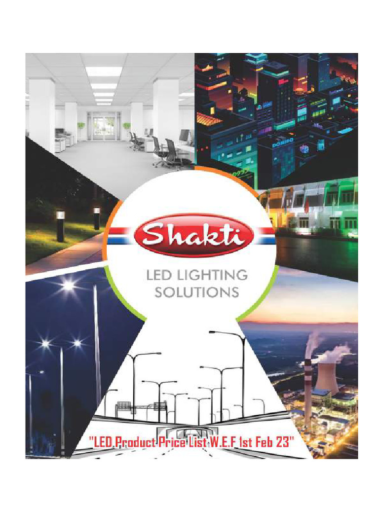 LED Lighting Price List and Catalogue | PDF | Lighting | Glasses
