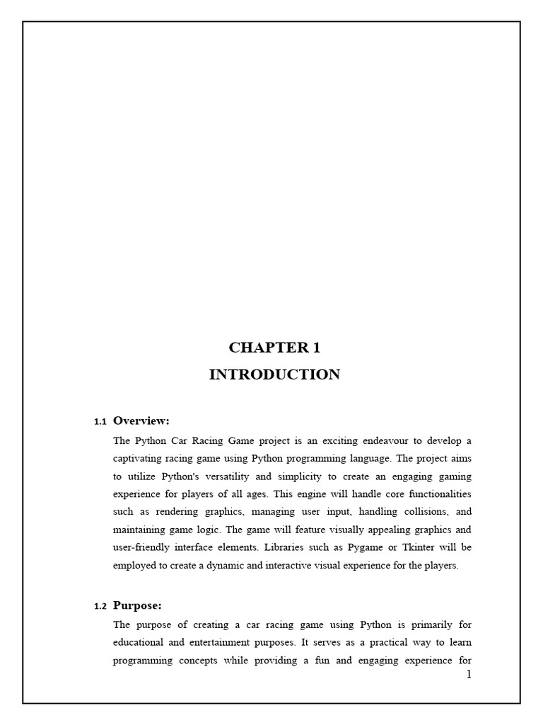 3rd Report Car Racing | Download Free PDF | Use Case | Software Development Process