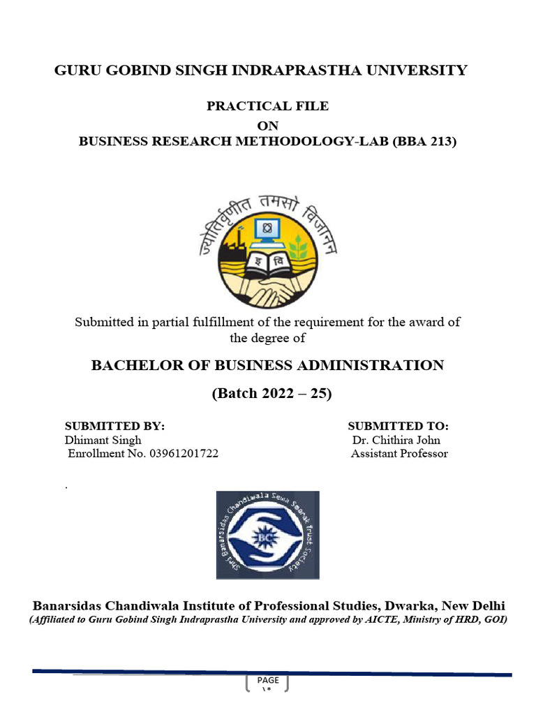 BRM Lab File | PDF | Statistics | Spss
