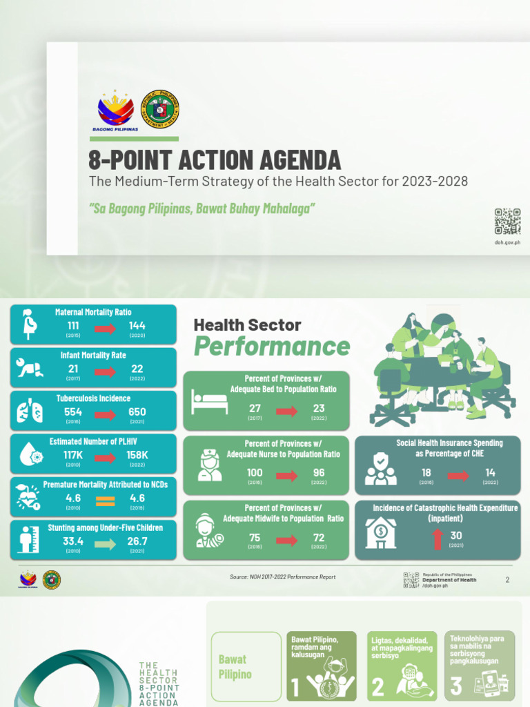 DOH 8-Point Action Agenda - The Medium-Term Strategy of The Health ...