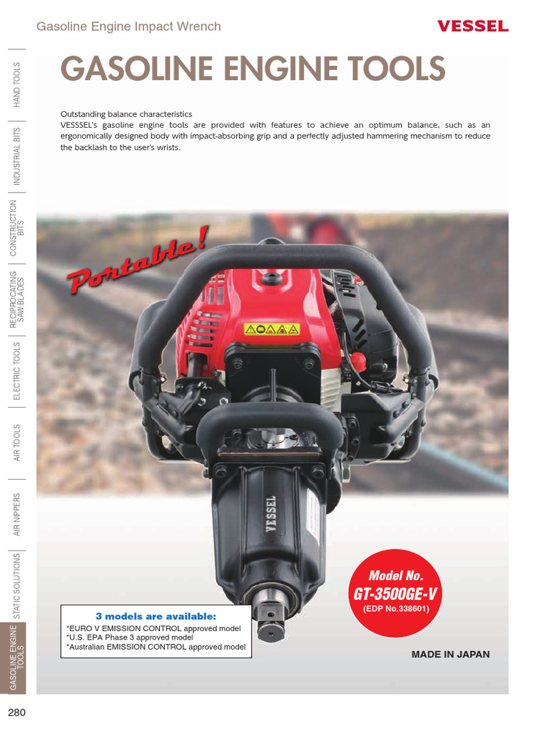 Catalog Gasoline E | PDF | Gasoline | Engines