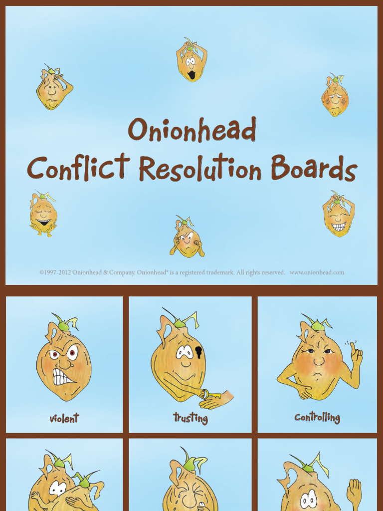 OH 12 Conflict Res Boards - Low Res1 | PDF | Conflict Resolution | Emotions