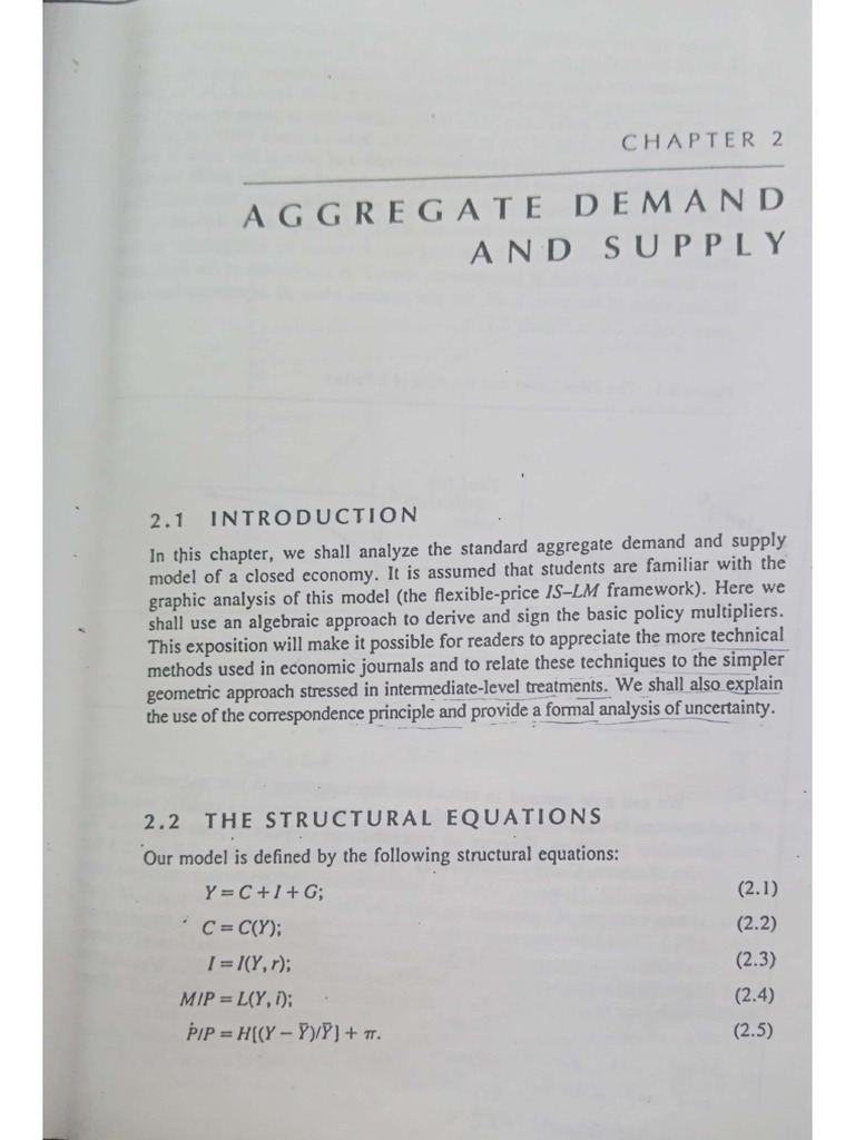 CHP 2 Macroeconomics | PDF