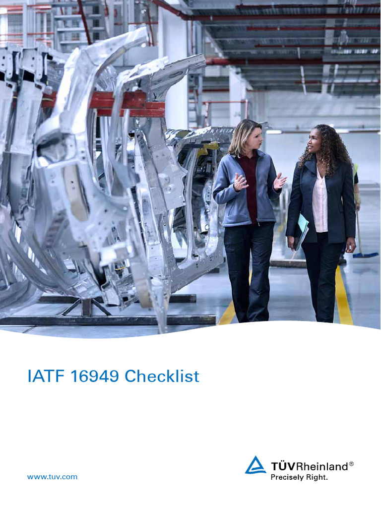 IATF 16949 Compliance Checklist | PDF | Quality Management System ...