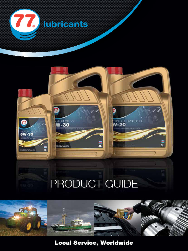 77 Productguide 2020 | PDF | Motor Oil | Lubrication
