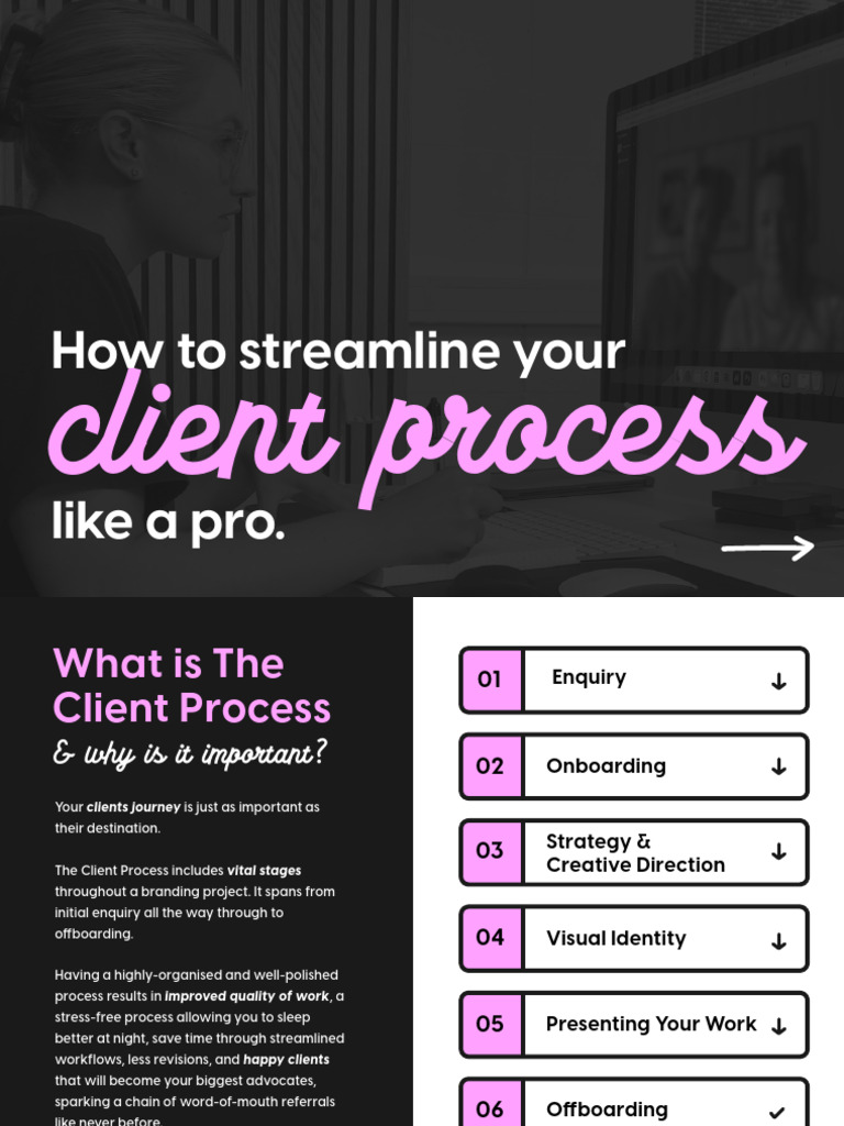 Streamline Your Client Process Guide | PDF | Brand | Logos