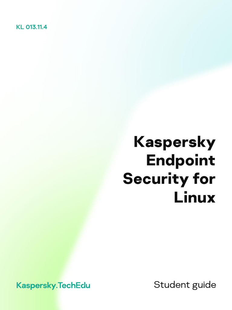 KL 013.11.4 Student Guide v1.1.1 en | PDF | Computer Security | Security