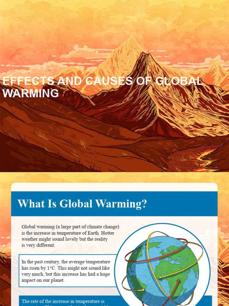 Global Warming | PDF | Climate Change | Greenhouse Effect