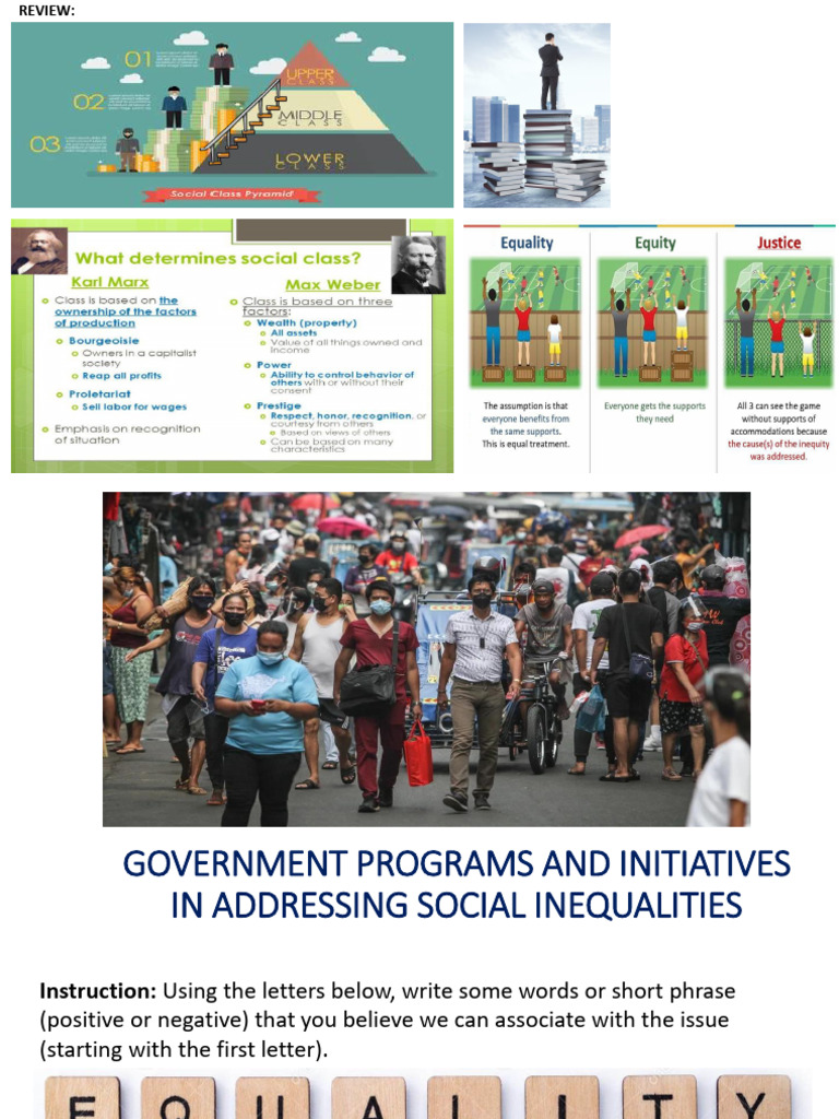 Government Initiatives on Social Inequality | PDF | Social Inequality ...