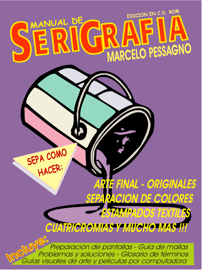 MANUAL DE SERIGRAFIA | PDF | Impresión | Textiles