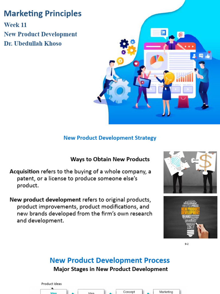 Week 11 Products Development | PDF | New Product Development | Marketing