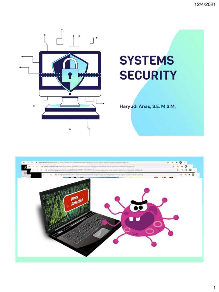 09 - System Security | PDF | Security | Computer Security
