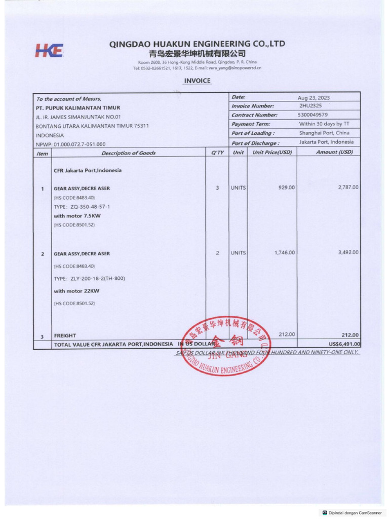 0 - Inv PL Co Form e (1) - 1 | PDF
