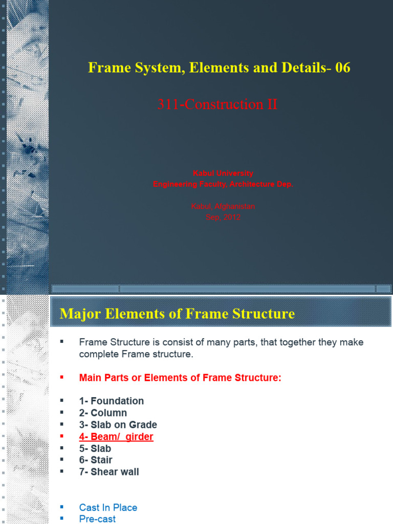 Presentation 09 | PDF | Reinforced Concrete | Beam (Structure)