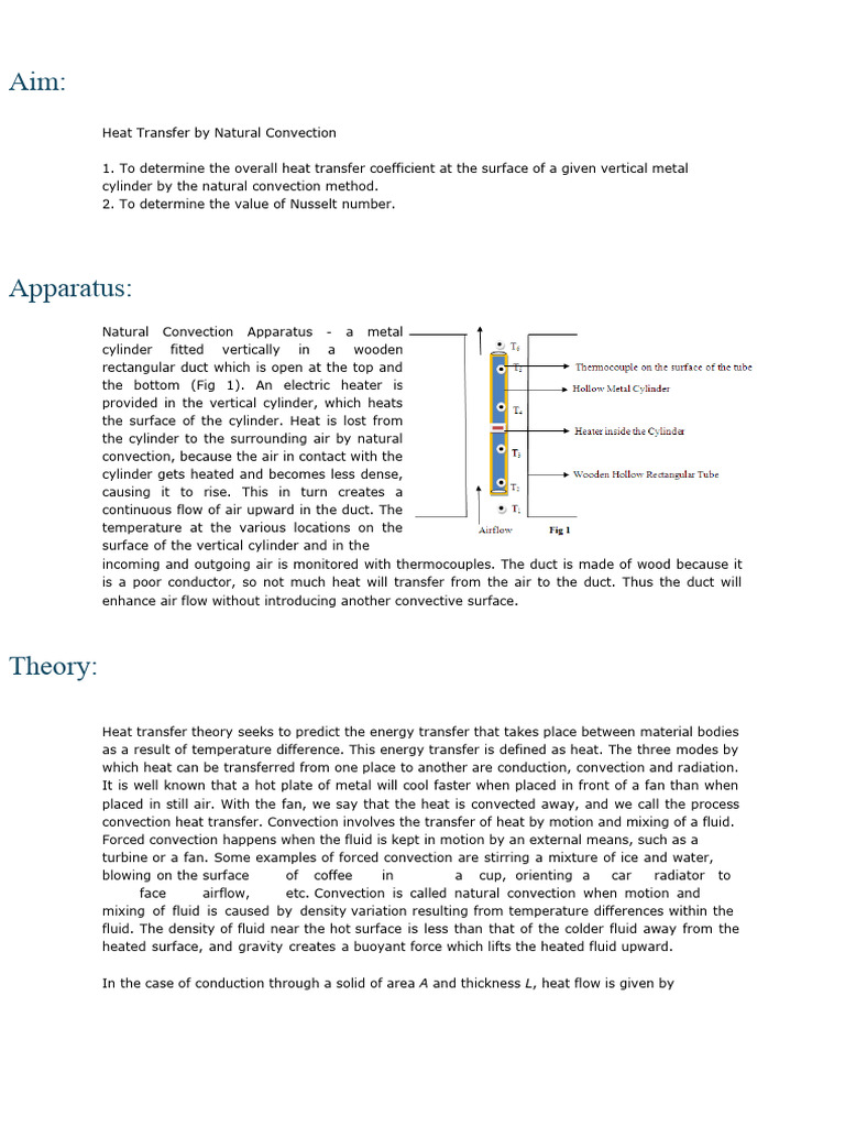 Assignment 1 | PDF | Heat Transfer | Convection