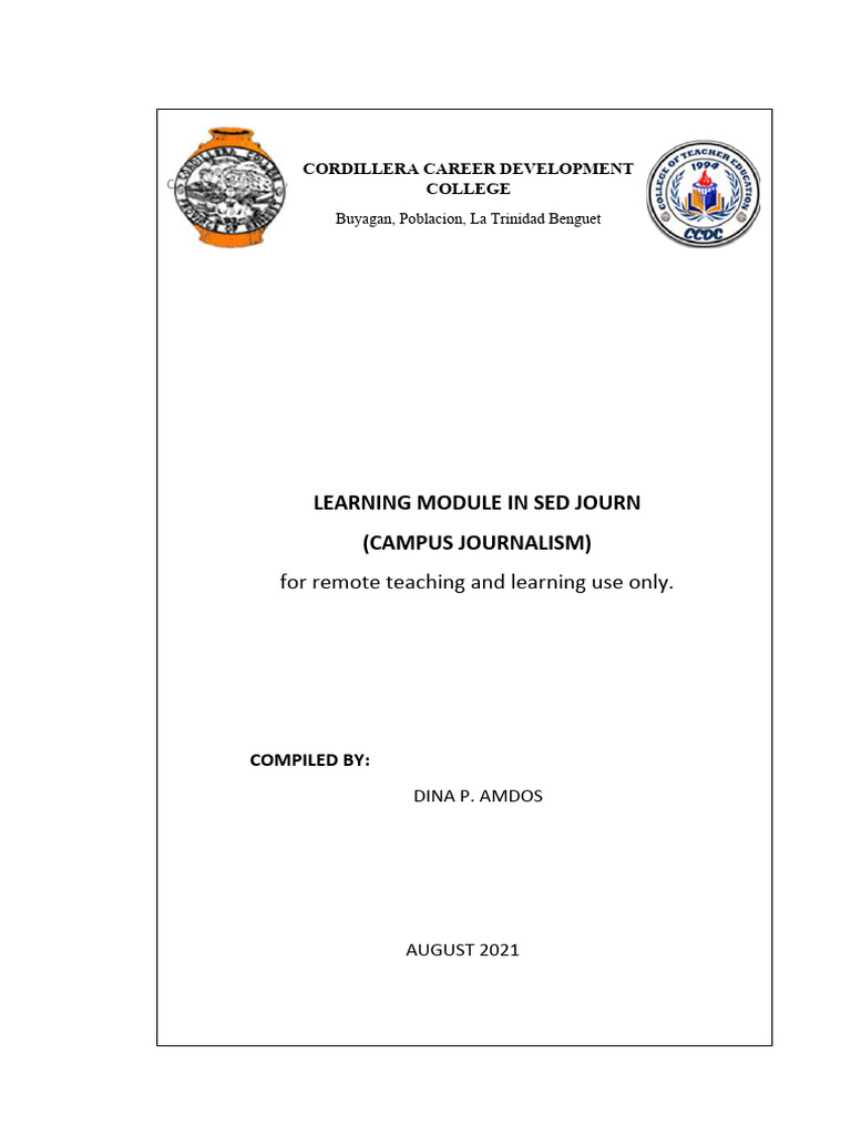Campus Journ | PDF | Journalism | Newspapers