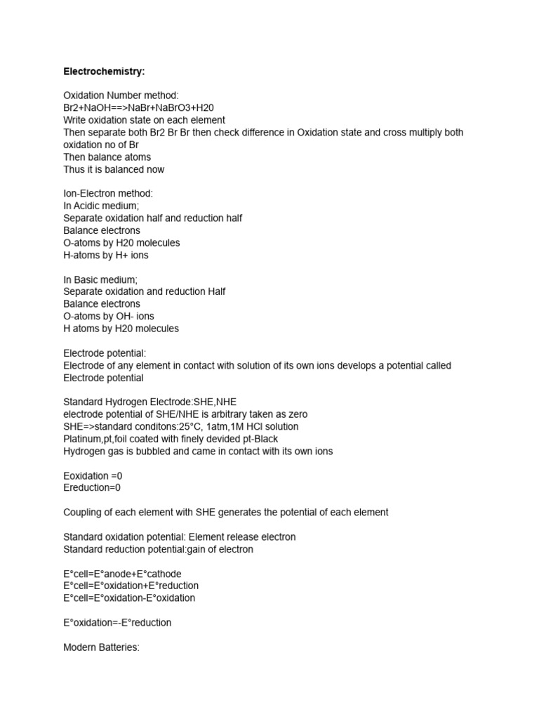 1st Year Chemistry Shortcuts For Nmdcat or Other Competitive Test | PDF ...