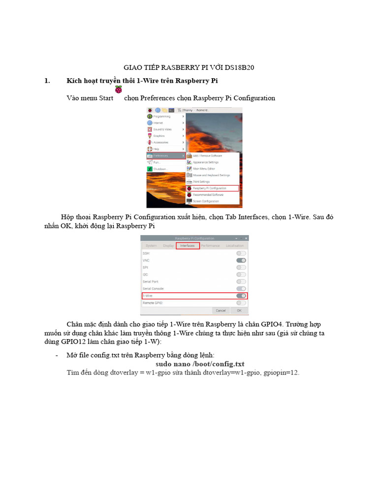 Ds18b20 Raspberrypi Pdf