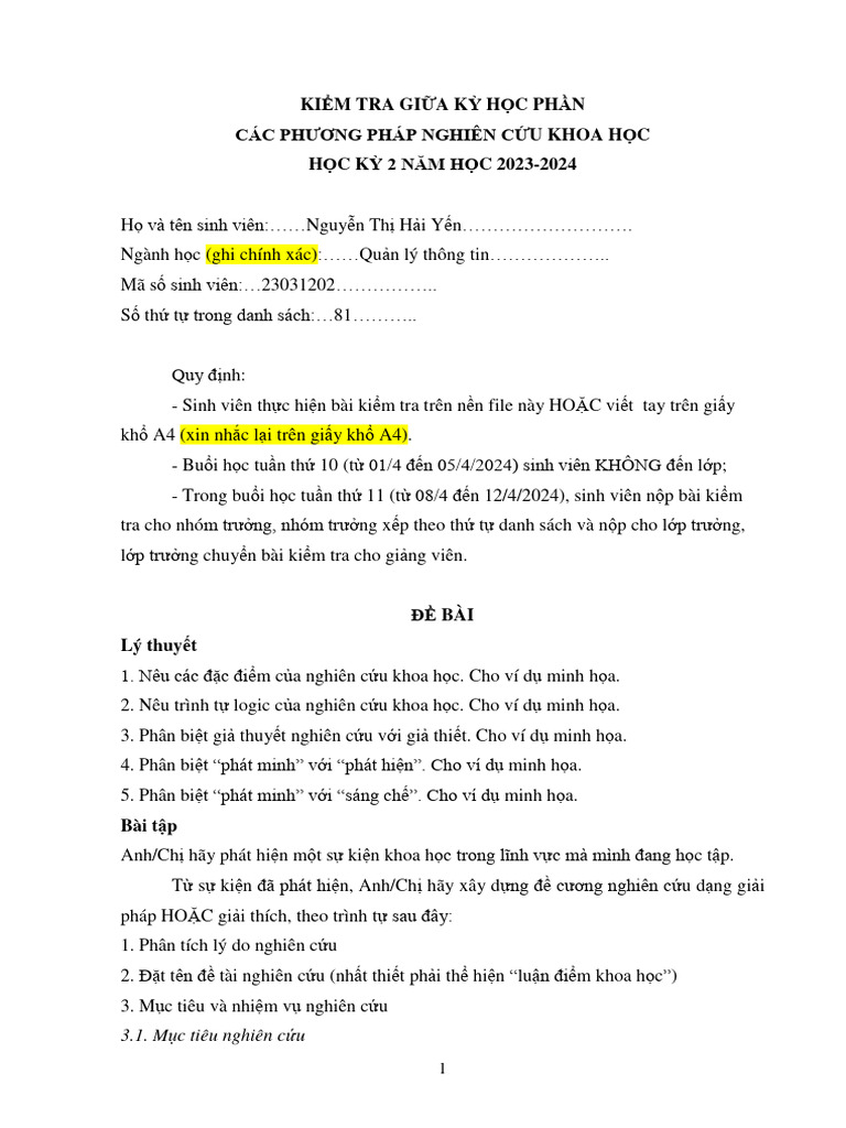 nghiên cứu về các phương pháp nghiên cứu khoaa học | PDF