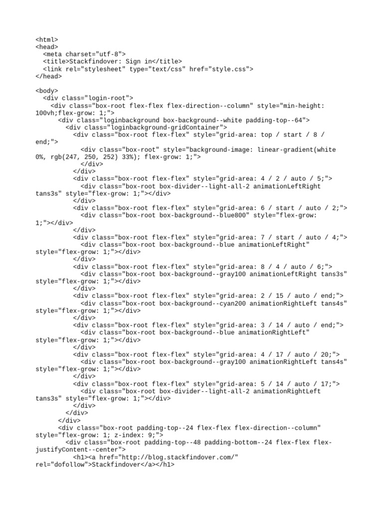 html | PDF | Authentication | Computer Access Control