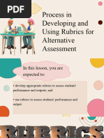 Developing Effective Scoring Rubrics | PDF | Rubric (Academic) | Learning