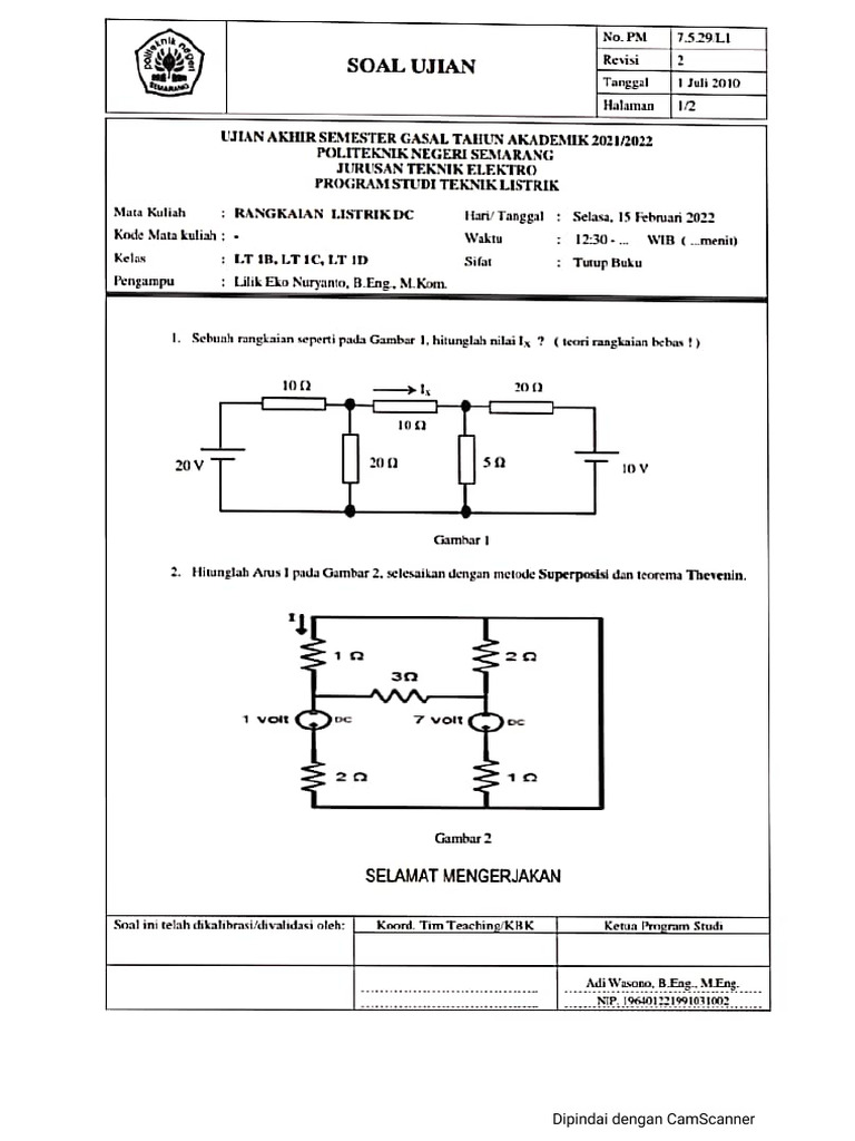 Rangkaian Listrik DC | PDF