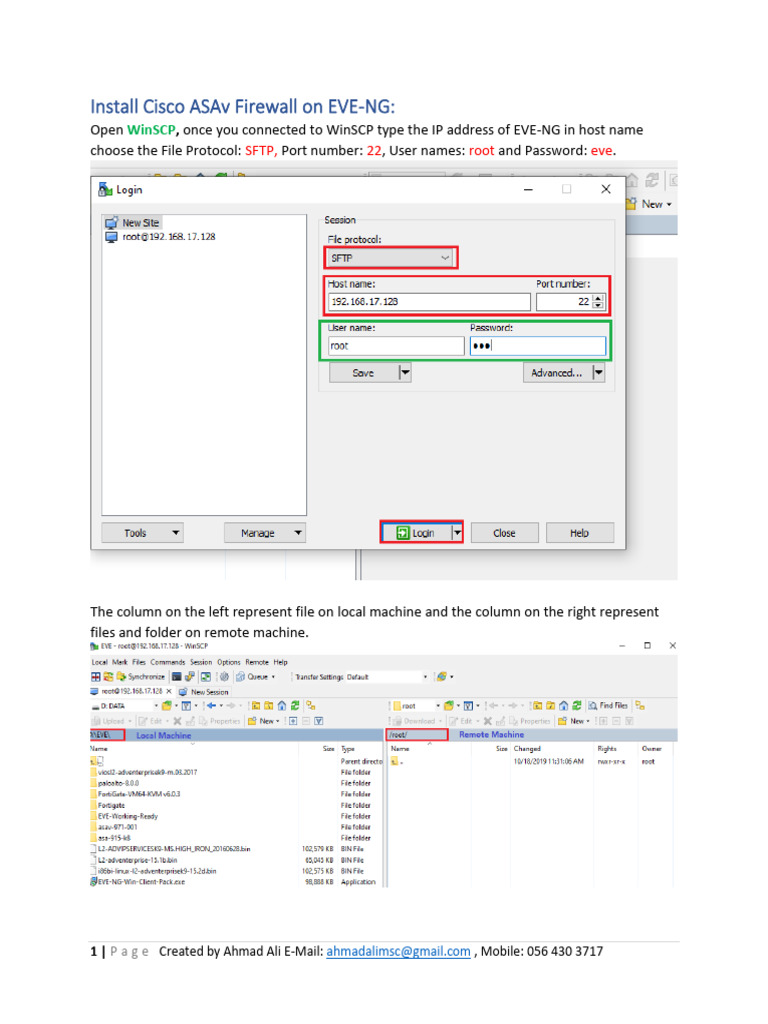 8-Install Cisco ASAv Firewall On EVE | PDF