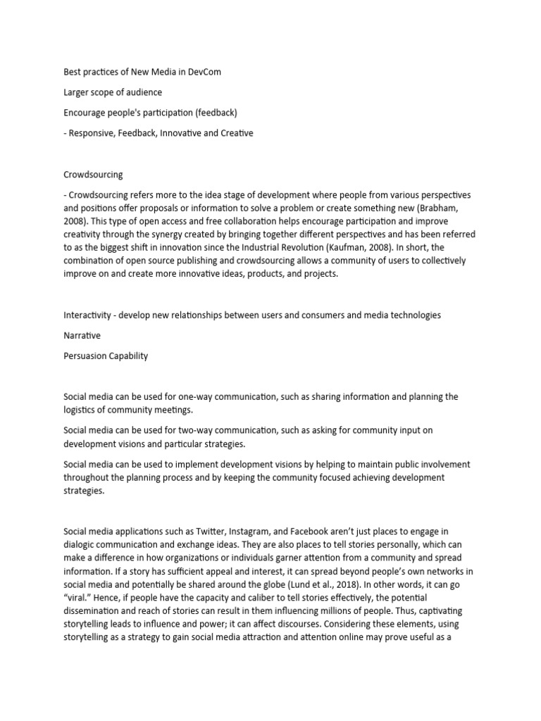 DC 204 Report Best Practices | PDF | Social Media | Popular Culture ...