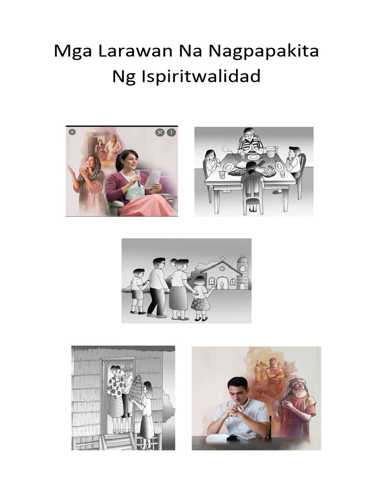 Mga Larawan Na Nagpapakita NG Ispiritwalidad | PDF