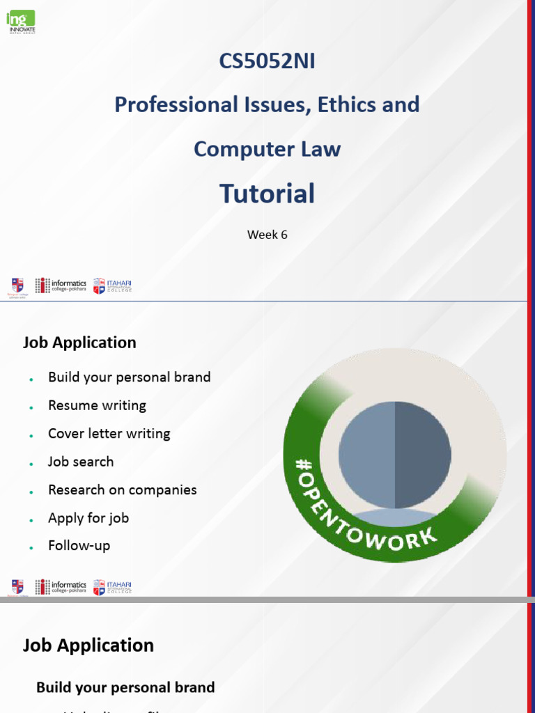 Tutorial6 91647 | PDF | Teachers | Résumé