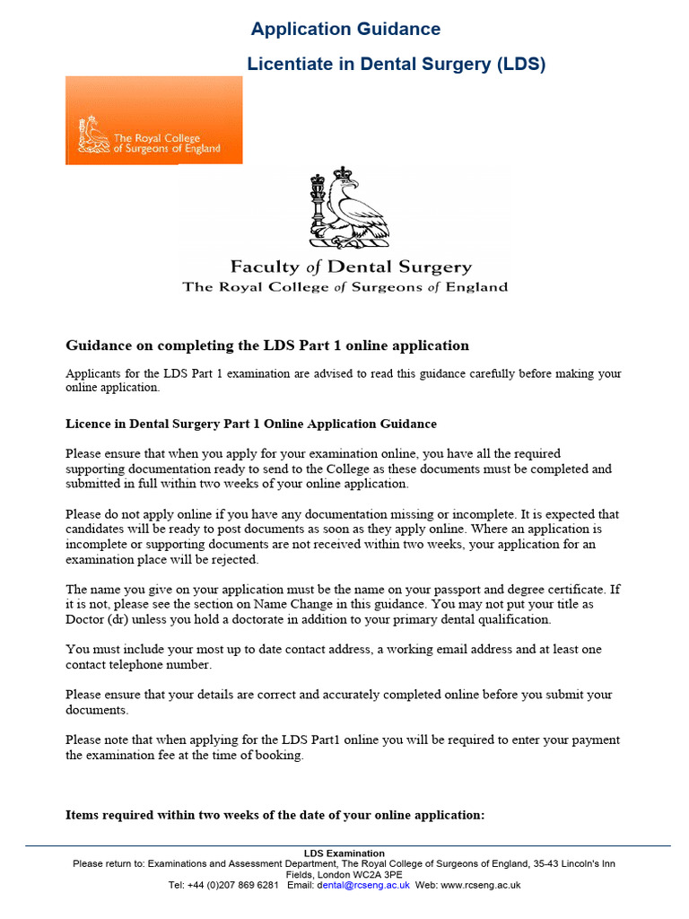 LDS Part 1 Application Guidance | PDF | Notary Public
