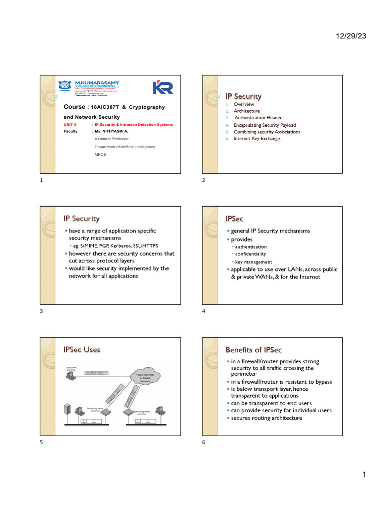 Unit 5 | Download Free PDF | Internet Protocols | Computing