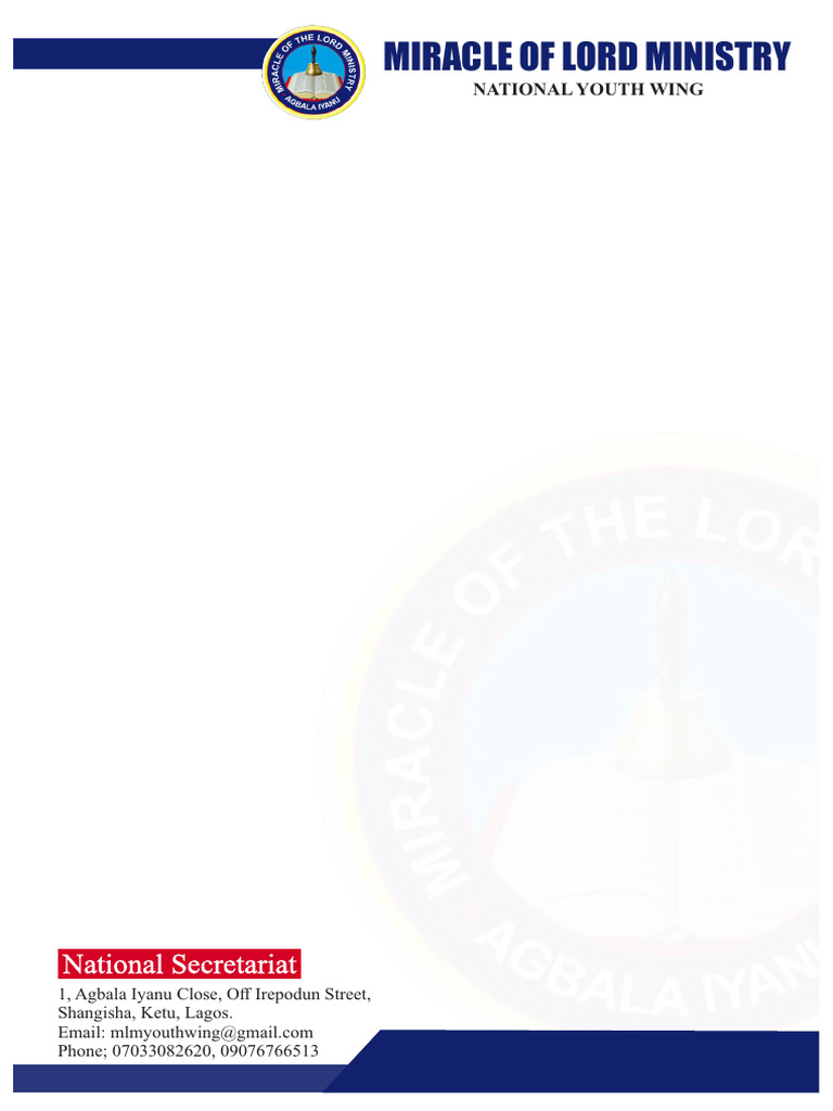 Miracle Letterhead | PDF | Social Science | Lifestyle